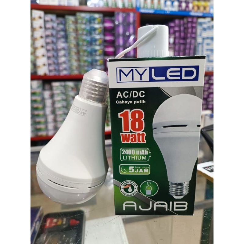 AC DC MYLED MAGIC EMERGENCY LIGHT 18W / NICE AC DC LIGHT / EMERGENCY ...