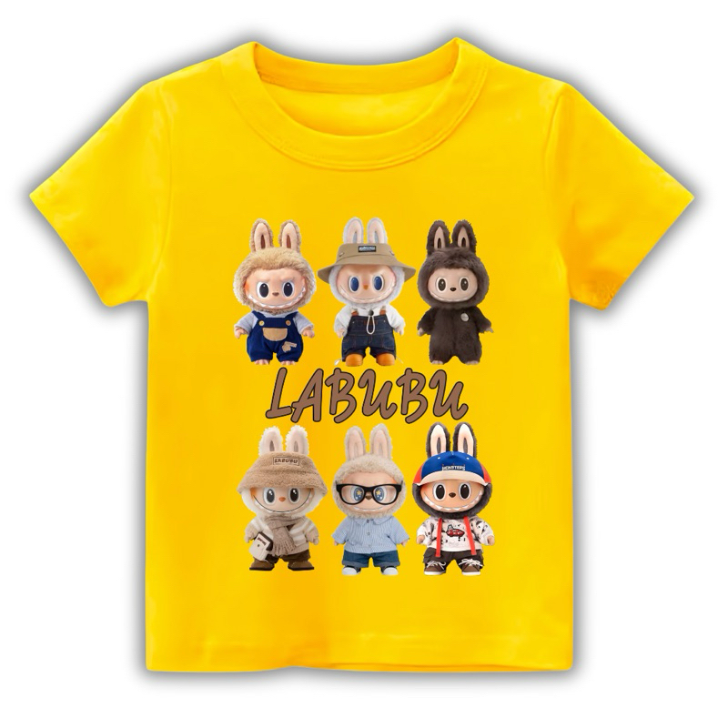Labubu CHILDREN'S T-SHIRTS OBLONG TSHIRT SIX LABUBU MOTIF | Shopee Malaysia