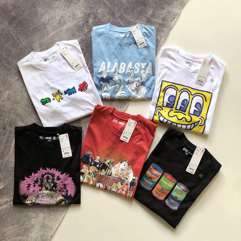 Original UNIQLO COLLAB X UT T-SHIRT | Shopee Malaysia