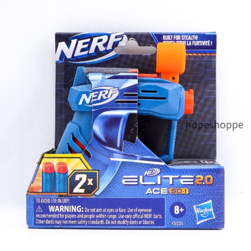 Nerf Elite 2.0 Ace SD-1 Original Hasbro | Shopee Malaysia
