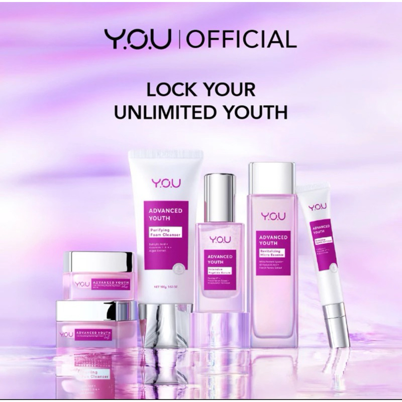 You Advanced Youth Revitalizing Micro Essence / Intensive Peptide Serum ...