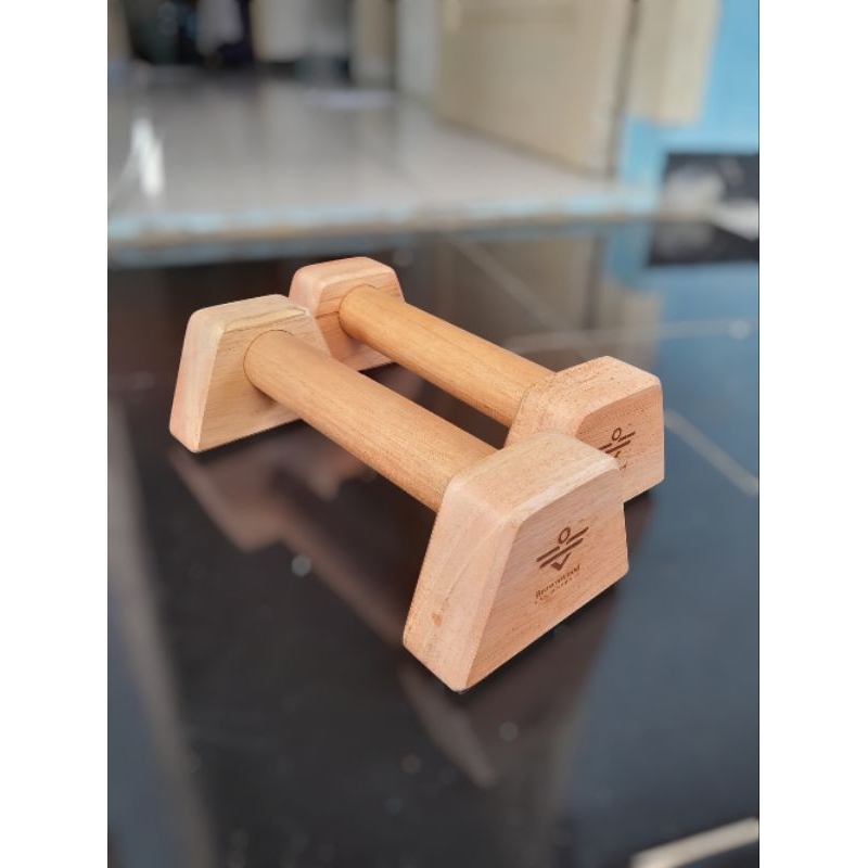 Mini Wooden Parallettes Push up bar | Shopee Malaysia