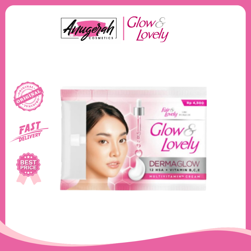 Glow & Lovely Cream Sachet 9g | Shopee Malaysia
