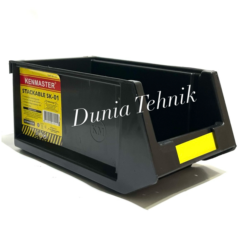 Kenmaster Stackable Plastic Shelf Box Stackable Component Storage Box ...