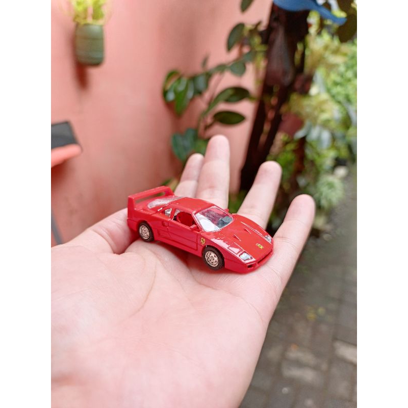 Majorette Ferrari F40 Red Deluxe Collection Series 1000 Rare VHTF ...