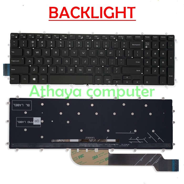 Dell Inspiron 15 7000 Gaming Keyboard 7577 7786 Series | Shopee Malaysia