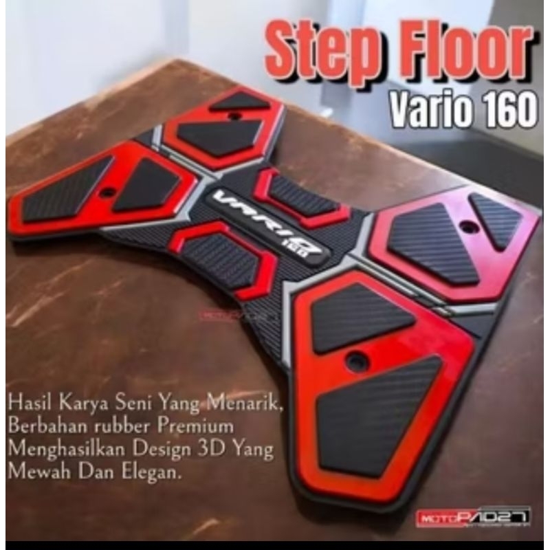 Motopad27 vario 160 carpet footrest vario 160 motorbike 2022 - 2025 ...