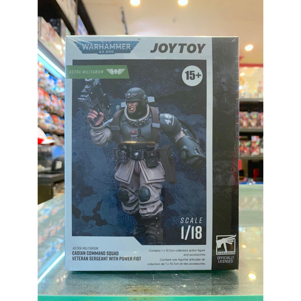 Joytoy JT7736 Warhammer 40K Astra Militarum Caban Command Squad Veteran ...