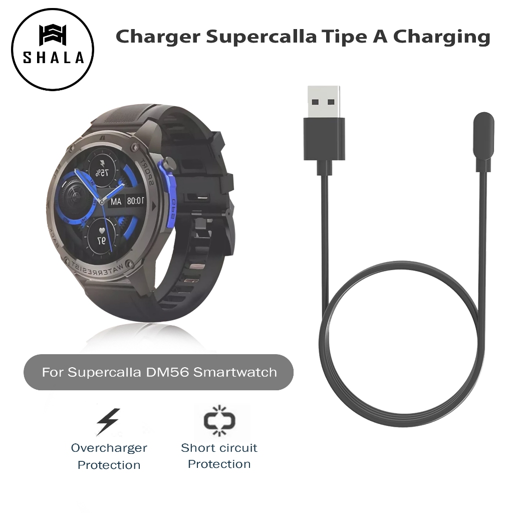 Supercalla DM56 Smartwatch Type A Charging Charger Cable | Shopee Malaysia
