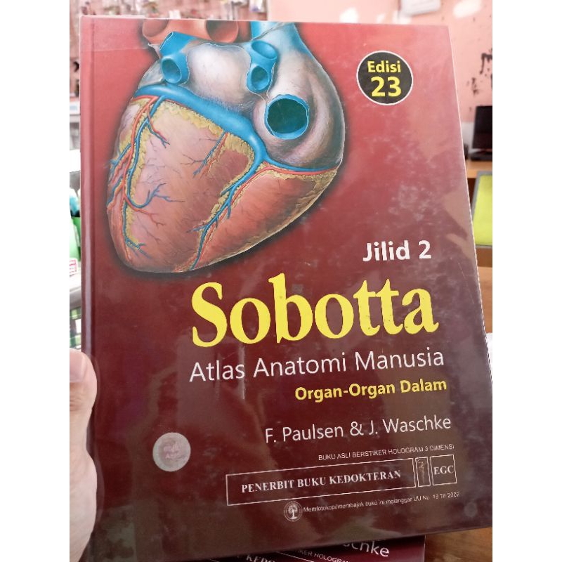 Original Sobotta Edition 23 Volume 2 Atlas of Human Anatomy | Shopee ...