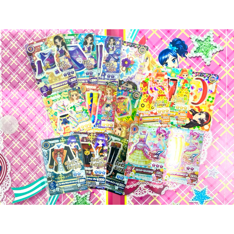 Original Japanese Aikatsu Card Hologram Miyabi Vivid Kiss Angely Sugar ...