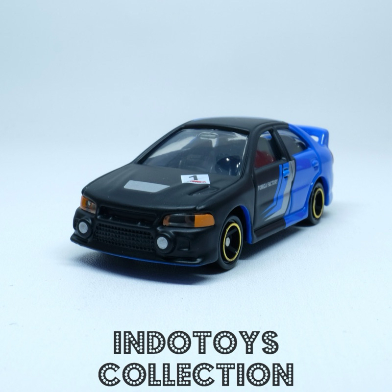 Tomica Factory ~ Mitsubishi Lancer Evo IV 1 Black Interior | Shopee ...