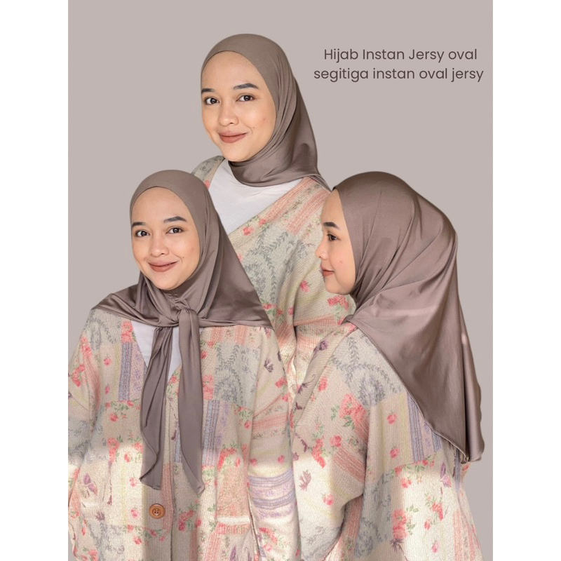 Instant triangle hijab jersey instant triangle hijab instant oval ...