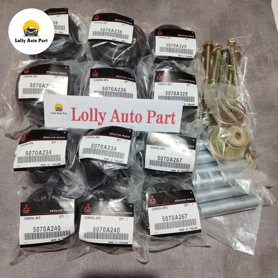 Rubber CABIN RUBBER BODY SET ALL NEW TRITON ALL NEW PAJERO SPORT 1SET ...