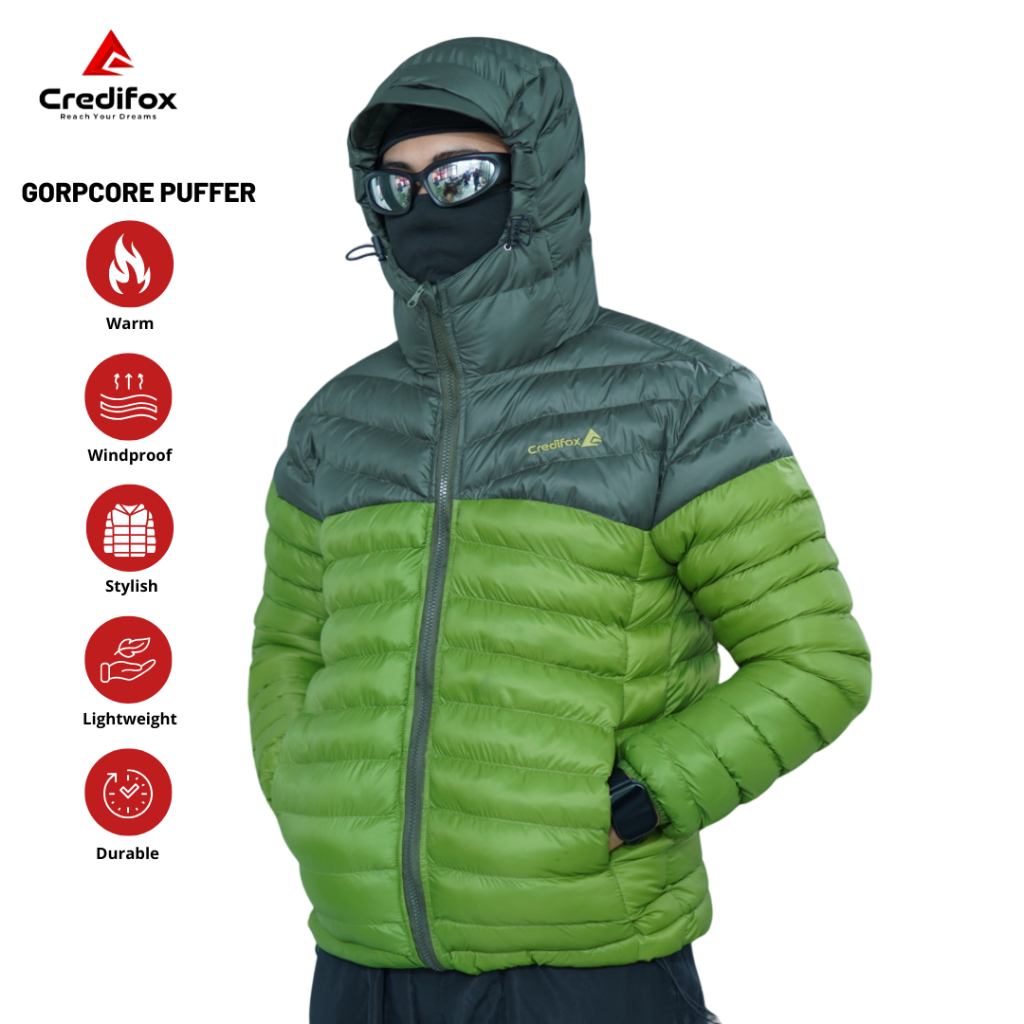 Credifox Combination Gorpcore Pupper Mountain Jacket - Pupper Jacket ...