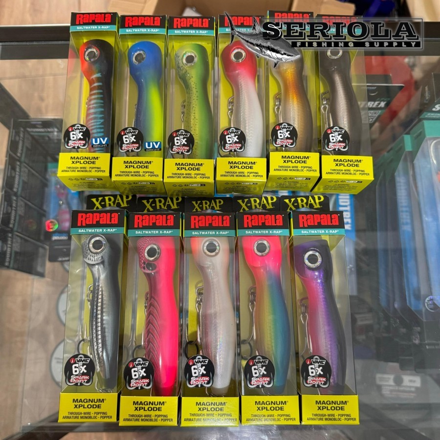 Lure POPPER RAPALA XRAP MAGNUM XPLODE BAIT 130 62G 13CM | Shopee Malaysia