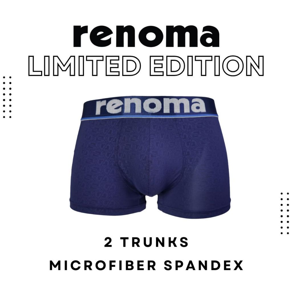 Renoma Limited Edition Trunk 6232 - Men's Underwear 2in1 Underwear | Shopee Malaysia