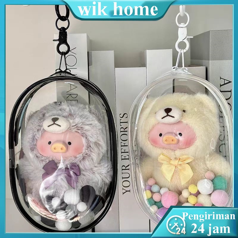 Available Pouch Teddy Lulu The Piggy, Labubu, upset duck, delicious ...