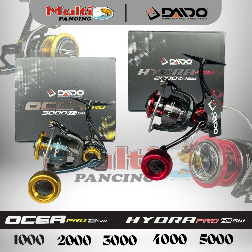 Daido Ocea Pro HSSW & Daido Hydra Pro HSSW Reels | Shopee Malaysia