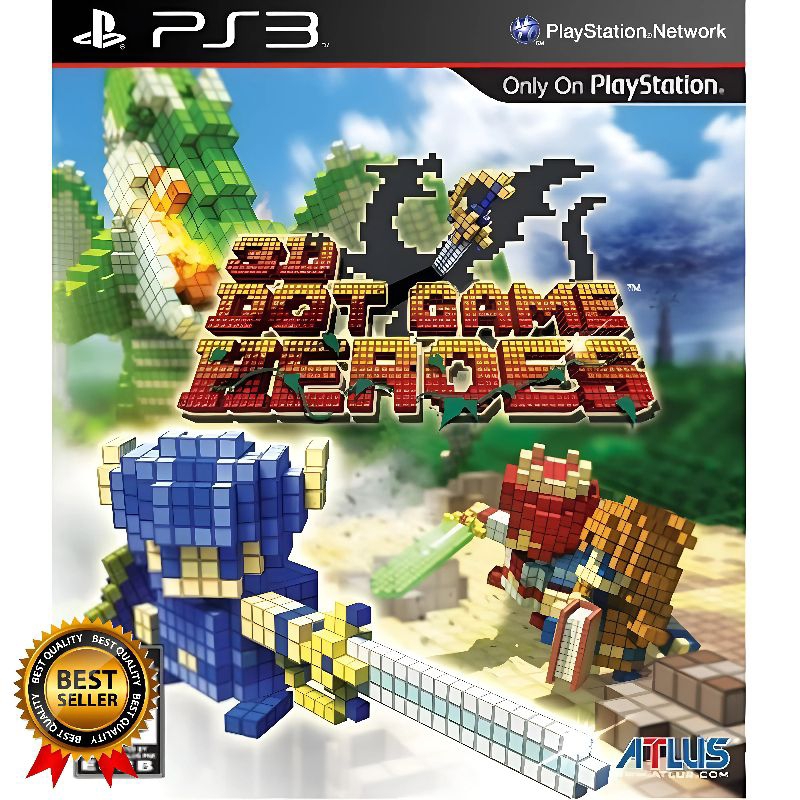Ps3 CFW OFW HEN 3D Flashdisk Game Cassette Dot Game Heroes | Shopee ...