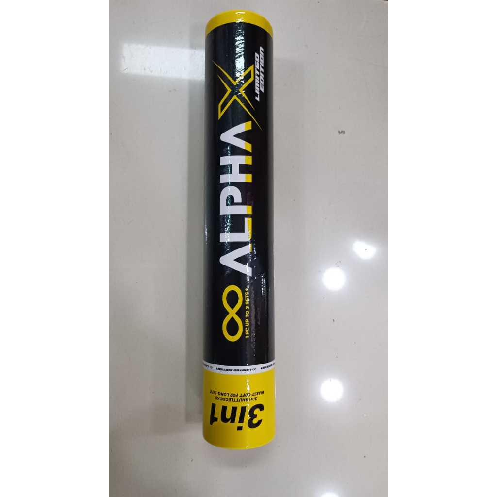 ORIGINAL ALPHA X 3in1 Badminton Shuttlecock / Shuttlecock | Shopee Malaysia