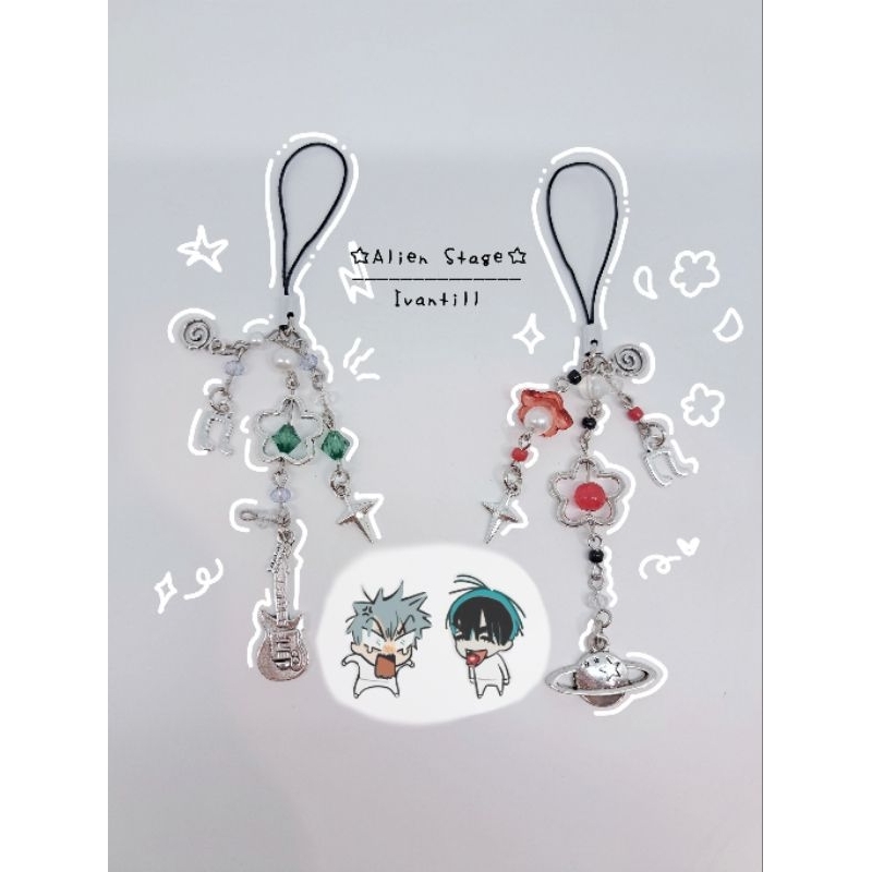 GANTUNGAN Phone CHARM ALIEN STAGE INSPIRED | Ivantill | Alienstage ...