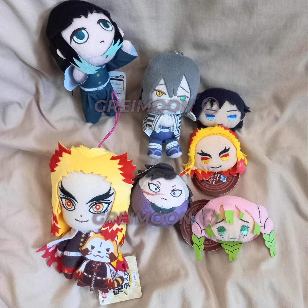 GANTUNGAN Keychain/keychain Anime Demon Slayer Giyu, Mui, Mitsuri ...