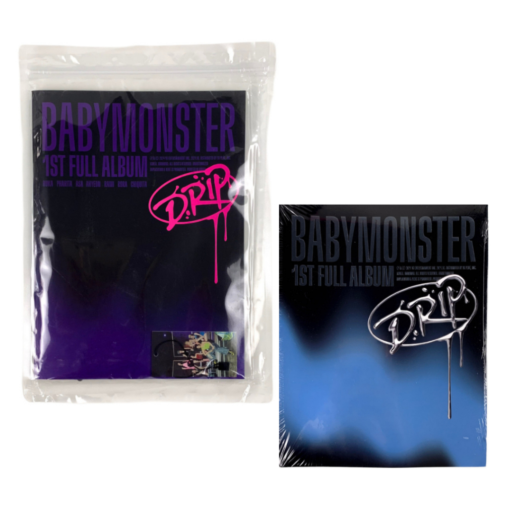 Babymonster 1st Full Album 'DRIP' - (Binder / Ziplock Ver.) | Shopee ...