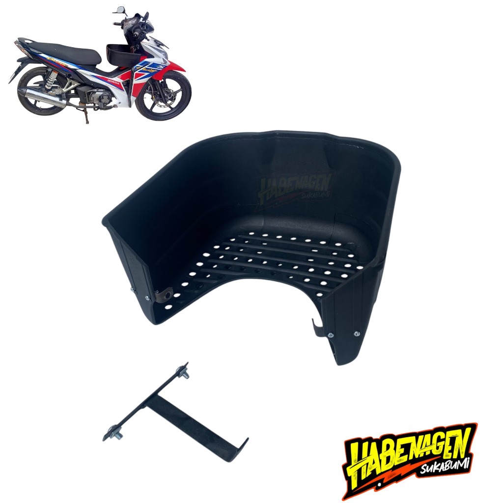 New 125 BLADE CENTER BASKET | Honda blade new repsol plastic vegetable ...