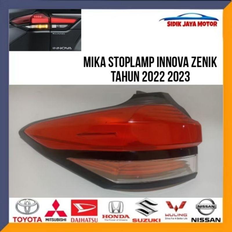 Mika Stoplamp Innova Zenix Rear Light Original 2023 2024 Toyota Innova ...