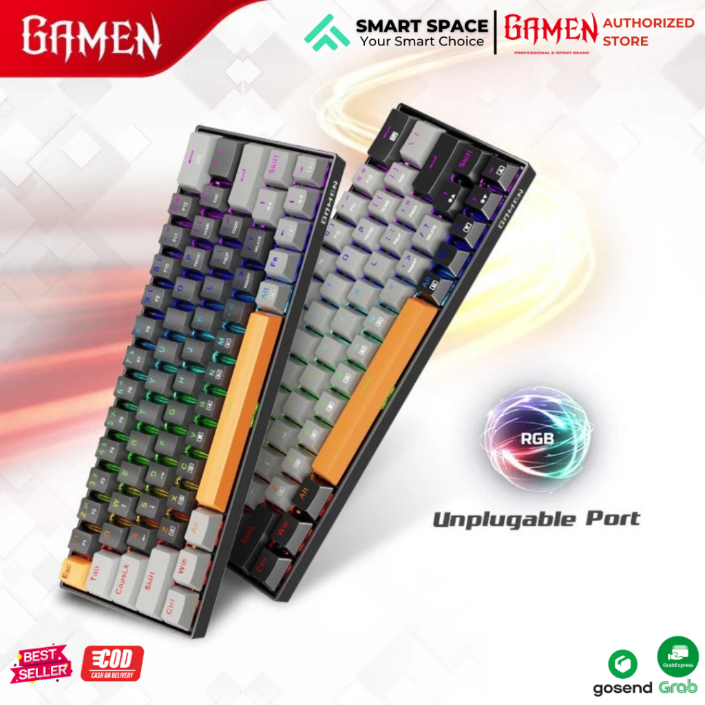 [SPCE] Gamen Titan V Mechanical Pluggable Switch Blue Gaming Keyboard ...