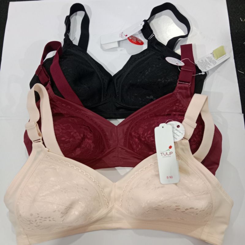 Tulip THIN FOAM MAMA BRA WITHOUT WIRE CUP B & C | Shopee Malaysia