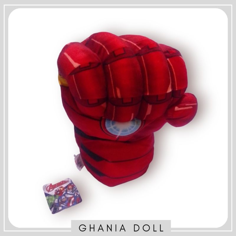 Original Ironman Marvel Hand Puppet 30 cm | Shopee Malaysia