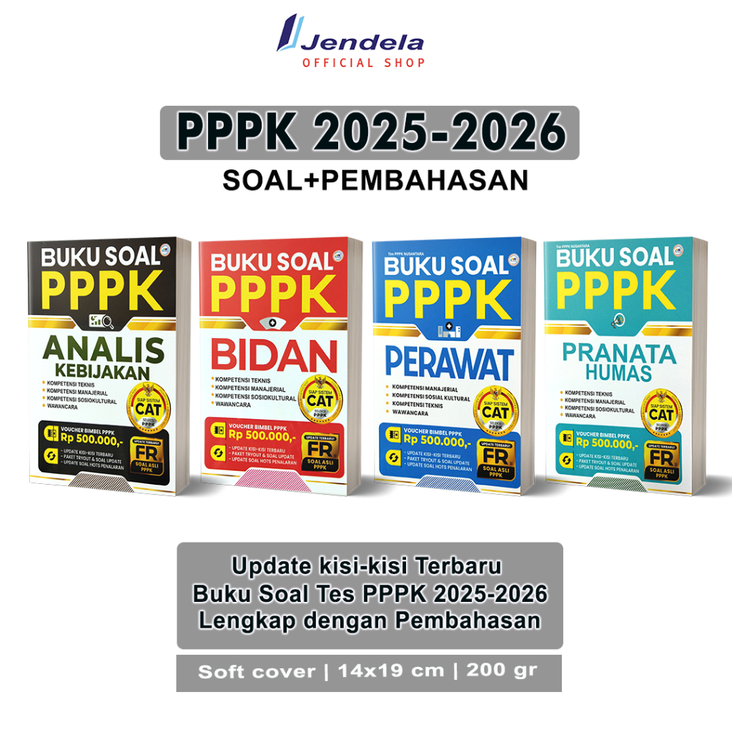 Pppk Question Book 2025-2026 Latest Grid Update PPPK Test Question Book ...