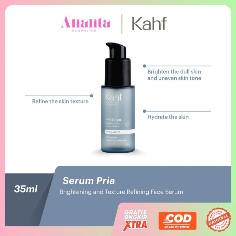 Kahf FACIAL SERUM | Brightening and Texture Refining Face Serum 35 ml ...