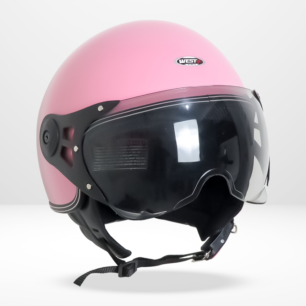 West vintage cruiser helmet/ West xt 06 helmet / Classic helmet / West helmet | Shopee Malaysia