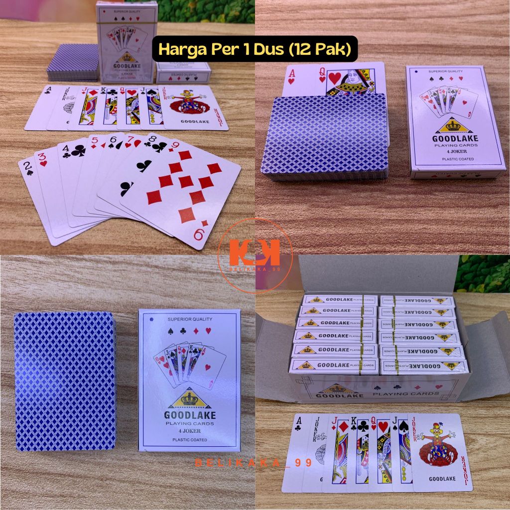 (12 Pack) REMI PLAYING CARD BRAND GOODLAKE SUPERIOR QUALITY PLASTIC ...