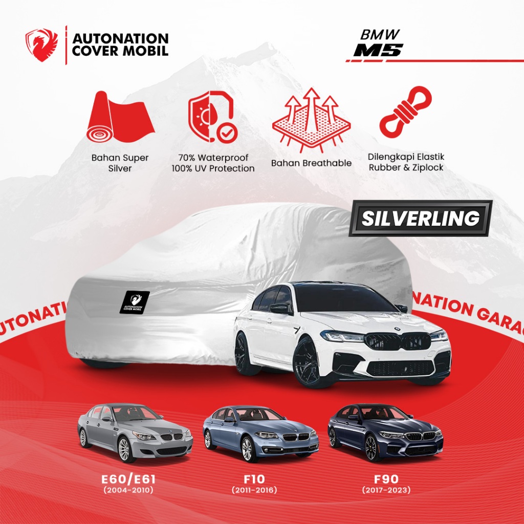 Automation Garage – BMW M5 Silverling Car Cover | Shopee Malaysia
