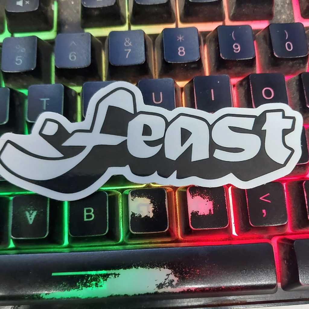HP Feast STICKER / Indie Band Unit STICKER - waterproof cell phone ...