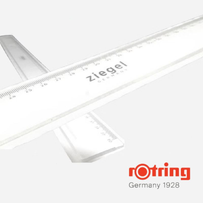 Ziegel-rotring FLAT RULER 100% ORIGINAL | Shopee Malaysia