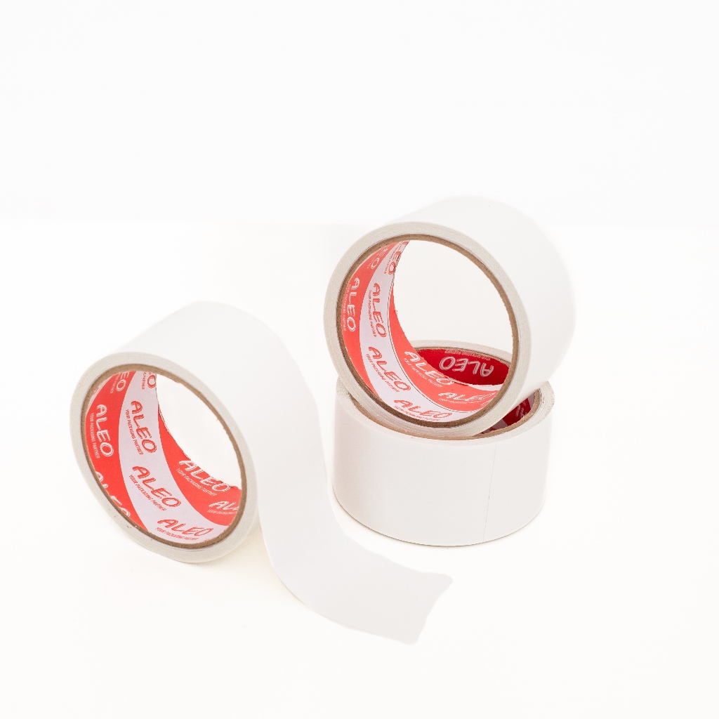 Double Tape 48mm 2 Inch - Double Tape Paper 48 mm 2 Inch ALEO | Shopee ...