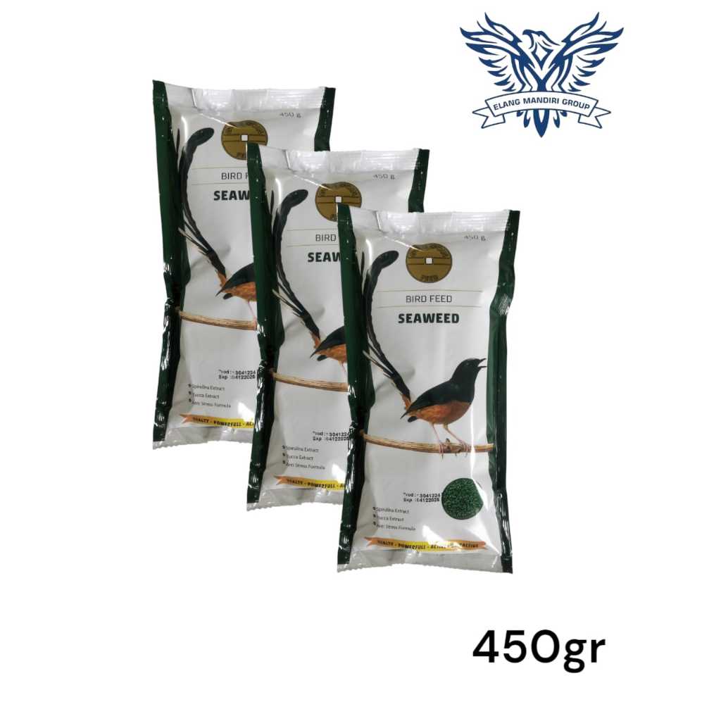 Gold coin bird feed seaweed 450gr bird Food | Shopee Malaysia