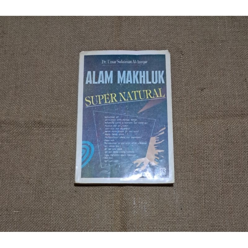 Nature OF SUPERNATURAL MAKHLUK - DR. Umar SULAIMAN AL- ASYQAR | Shopee ...