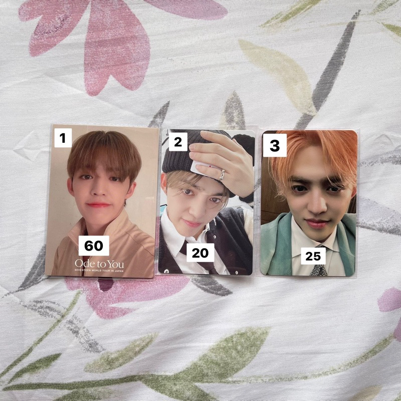 Photocard seungcheol scoups seventeen svt pc tc oty japan trading card ...