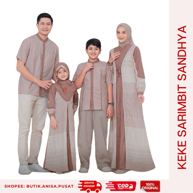 FAMILY SARIMBIT KEKE 2025 SANDHYA SERIES BABY PINK | Shopee Malaysia