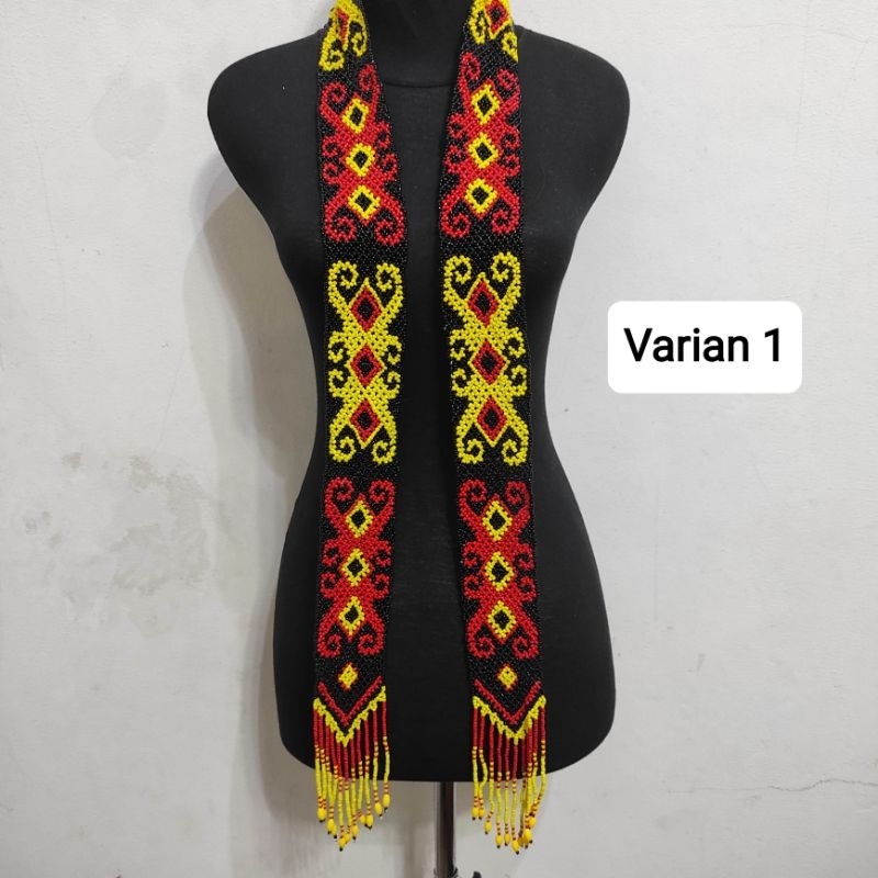 syal dayak kalimantan bahan manik | Shopee Malaysia