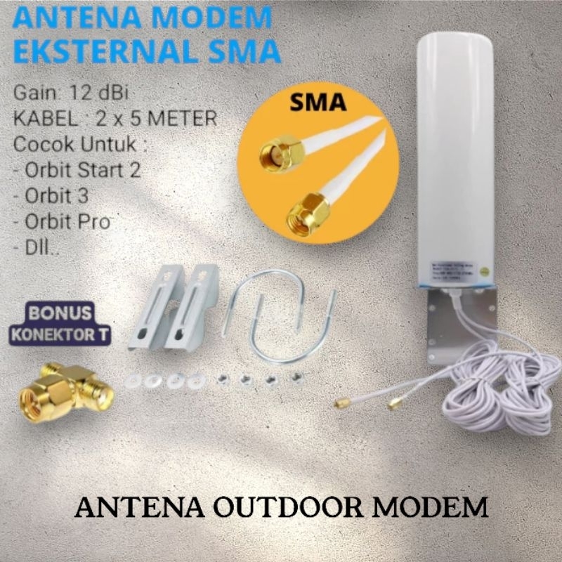 External Antenna 3G 4G LTE 12dBi all types of modems outdoor signal ...