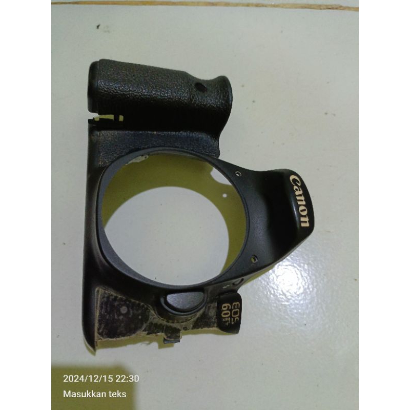 Casing cover + rubber grip + emblem canon 60d logo | Shopee Malaysia