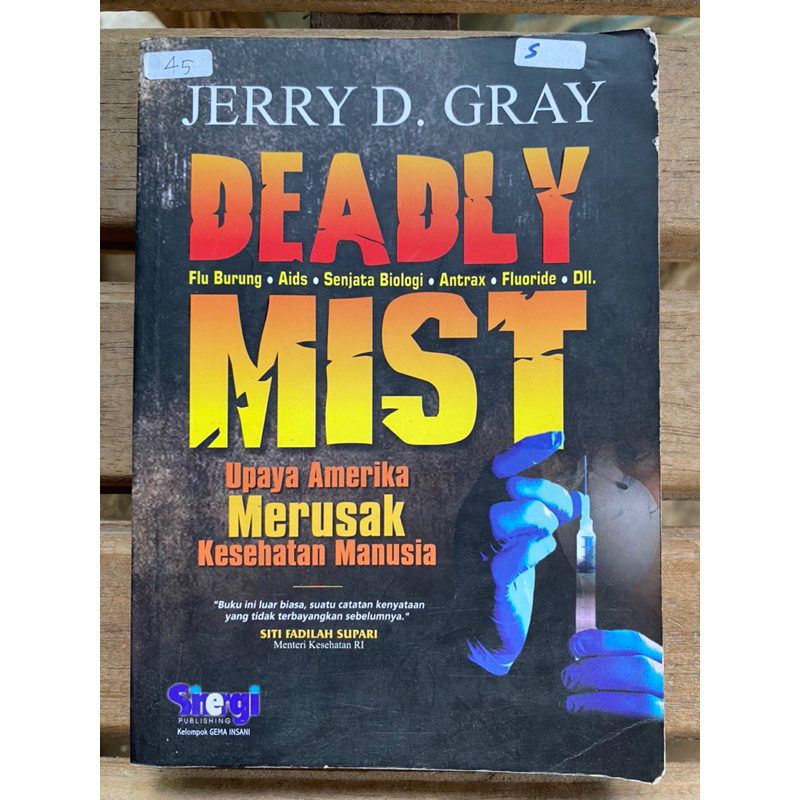 Original USED BOOK DEADLY MIST ENVIRON TO ENVY OF HUMAN HEALTH by JERRY ...