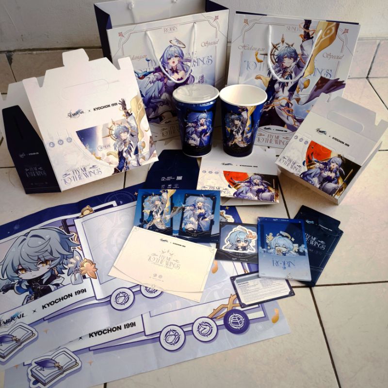 Print Merchandise Collab Honkai Star Rail (HSR) x Kyochon 1991 Fly Me ...